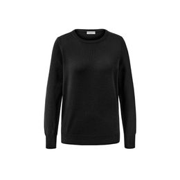 Tchibo - Merino-Feinstrickpullover - Damen - Gr. M - schwarz