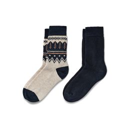Tchibo - 2 Paar Thermosocken - Damen - Gr. 35-38 - wei&szlig;