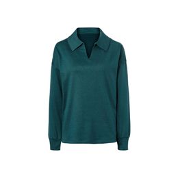 Tchibo - Lounge-Sweatshirt - Damen - Gr. M - gr&uuml;n