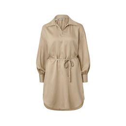 Tchibo - Longbluse aus Leinenmix - Damen - Gr. 36 - beige