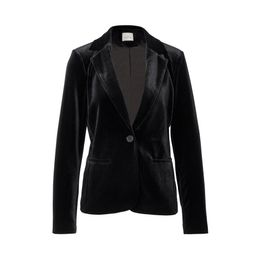 Tchibo - Blazer aus Stretch-Samt - Damen - Gr. 46 - schwarz