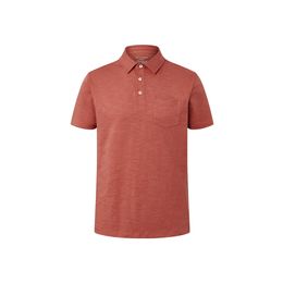 Tchibo - Jersey-Poloshirt - Herren - Gr. L - terrakotta