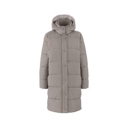 Tchibo - Steppmantel mit Kapuze - Damen - Gr. 38 - taupe