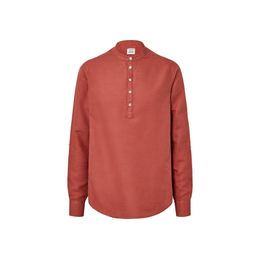 Tchibo - Hemd mit Leinen - Herren - Gr. XL - terrakotta
