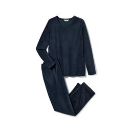 Tchibo - Nicki-Pyjama - Damen - Gr. M - dunkelblau