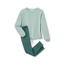 Tchibo - Leggings-Pyjama - Damen - Gr. L - petrol