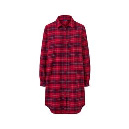 Tchibo - Flanell-Nachthemd - Damen - Gr. L - blau