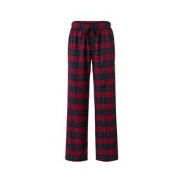Tchibo - Flanell-Relaxhose - Damen - Gr. 42 - blau/kariert
