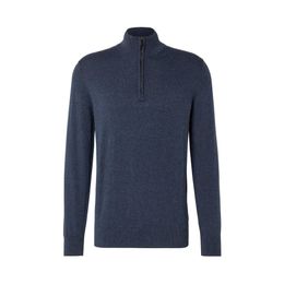 Tchibo - Troyer-Pullover - Herren - Gr. S - dunkelblau