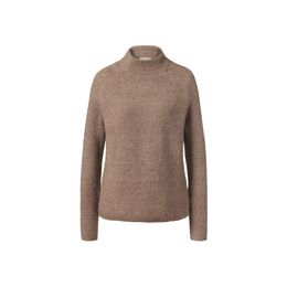 Tchibo - Strickpullover mit Stehkragen - Damen - Gr. M - cognac