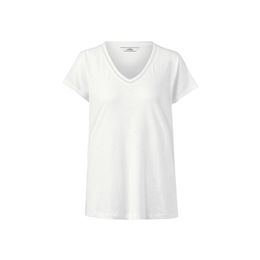 Tchibo - Shirt aus Leinenmix - Damen - Gr. L - wei&szlig;