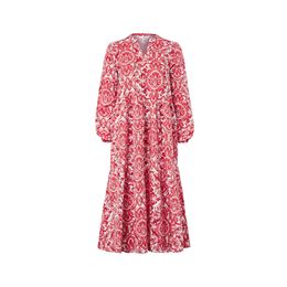 Tchibo - Bedrucktes Maxi-Kleid - Damen - Gr. 48 - wei&szlig;