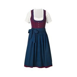 Tchibo - Stretch-Dirndl - Damen - Gr. 48 - dunkelblau/print
