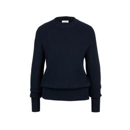 Tchibo - Feinstrickpullover - Damen - Gr. L - dunkelblau