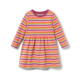 Tchibo - Kinder-Sweatkleid - M&auml;dchen - Gr. 110/116 - mehrfarbig/gestreift