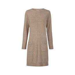 Tchibo - Strickkleid mit Cashmere - Damen - Gr. S - hellbraun