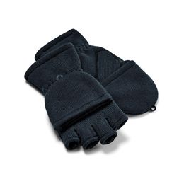 Tchibo - Kinder-Strickfleece-Klappf&auml;ustling - Kinder - Gr. 134-152 - dunkelblau