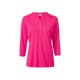 Tchibo - Blusenshirt mit 3/4-Arm - Damen - Gr. L - pink