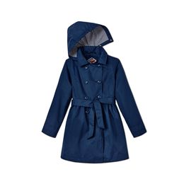 Tchibo - Allwetter-Trenchcoat - M&auml;dchen - Gr. 170/176 - dunkelblau