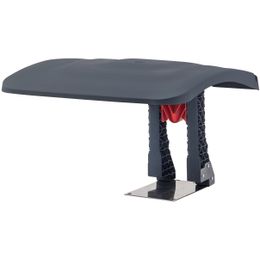 M&auml;hroboter-Garage Al-Ko "Robolinho-Garage", grau (anthrazit), B:60cm H:39cm T:57cm, Polypropylen (PP), M&auml;hroboterstationen