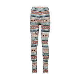 Tchibo - Kuschelige Norweger-Leggings - Damen - Gr. M - dunkelblau/print
