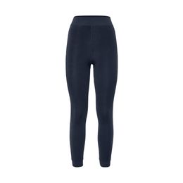 Tchibo - Gef&uuml;tterte Leggings - Damen - Gr. L - dunkelblau