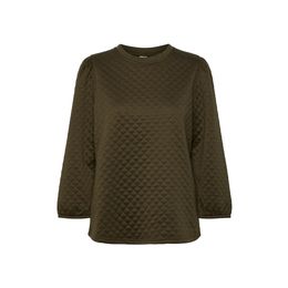 Tchibo - Shirt in Steppoptik - Damen - Gr. S - gr&uuml;n