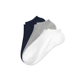 Tchibo - 3 Paar Sneakersocken - Herren - Gr. 41-43 - dunkelblau