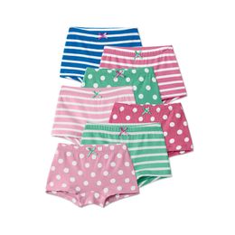 Tchibo - 7 Pantys - M&auml;dchen - Gr. 86/92 - wei&szlig;/gepunktet