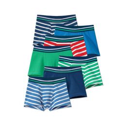 Tchibo - 7 Slipboxer - Jungen - Gr. 122/128 - dunkelblau/gestreift