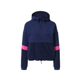 Tchibo - Hybrid-Fleecesweater - Damen - Gr. L - dunkelblau