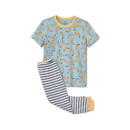 Tchibo - 2 Kinder-Pyjamas - Kinder - Gr. 110/116 - blau