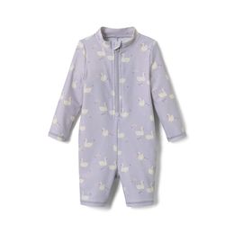Tchibo - Baby-Einteiler mit UV-Schutzfaktor 80 - Kinder - Gr. 98/104 - lila/print