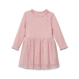 Tchibo - Kinder-Rippkleid - M&auml;dchen - Gr. 98/104 - wei&szlig;