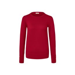 Tchibo - Feinstrickpullover mit Merinowolle - Damen - Gr. XS - rot