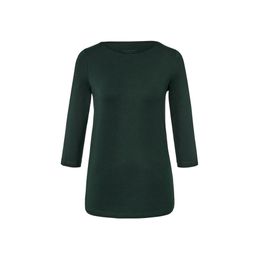 Tchibo - Shirt mit 3/4-Arm - Damen - Gr. L - dunkelgr&uuml;n