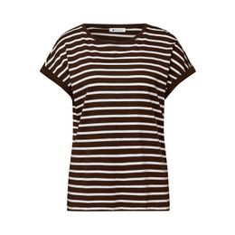 Street One T-Shirt - Damen - Gr. 44 - wei&szlig;
