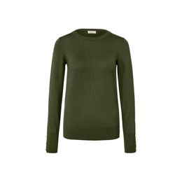 Tchibo - Feinstrickpullover mit Merinowolle - Damen - Gr. S - olivgr&uuml;n