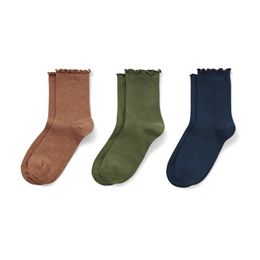 Tchibo - Da. Socken - Damen - Gr. 35-38 - dunkelblau