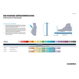 Hudora-Schlittschuhe &raquo;Glamour&laquo; - Gr. XS - wei&szlig;