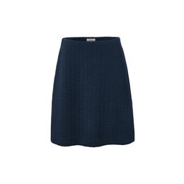 Tchibo - Sweatrock mit Zopfmuster - Damen - Gr. XL - dunkelblau/jacquard
