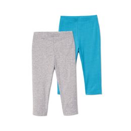 Tchibo - 2 Leggings - M&auml;dchen - Gr. 170/176 - t&uuml;rkis