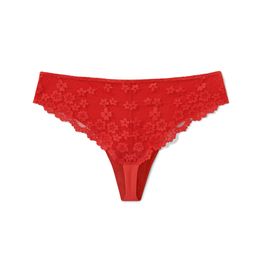 Tchibo - 2 Magic-Cut-Braziltangas - Damen - Gr. M - orange