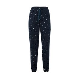 Tchibo - Pyjamahose - Damen - Gr. XXL - wei&szlig;/gepunktet
