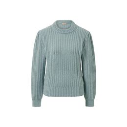 Tchibo - Grobstrick-Pullover mit Wolle - Damen - Gr. XXL - blau