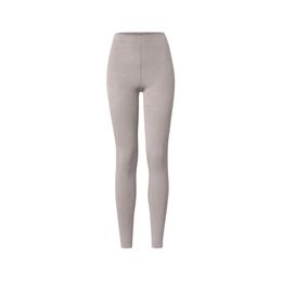 Tchibo - Gerippte Thermoleggings - Damen - Gr. M - taupe