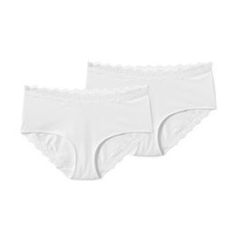 Tchibo - 2 Pantys - Damen - Gr. M - wei&szlig;