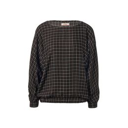 Tchibo - Karierte Bluse mit Fledermausarm - Damen - Gr. 40 - wei&szlig;/kariert