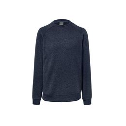 Tchibo - Strickfleecepullover - Herren - Gr. L - blau