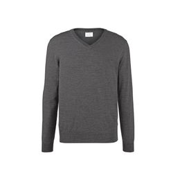 Tchibo - Merino-Pullover mit V-Ausschnitt - Herren - Gr. 54 - anthrazit